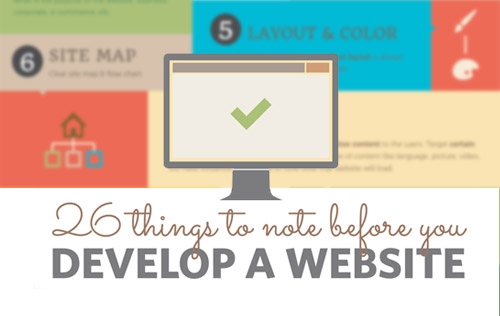 26 Things to Note Before You Develop a Website